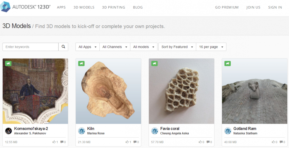 3D Model Website Database - 3D Insider