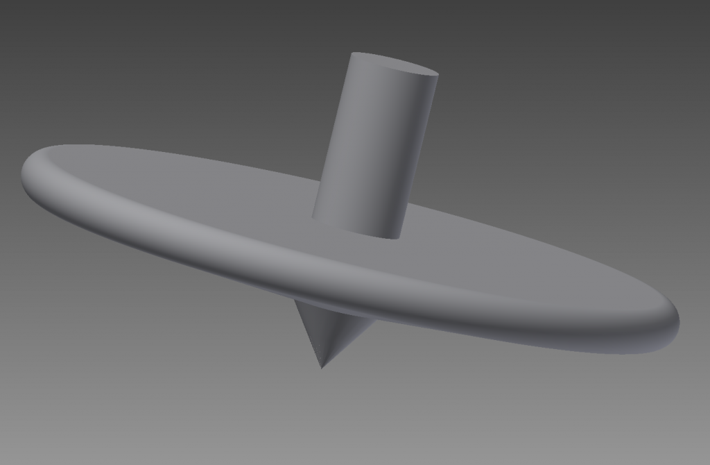 Autodesk Inventor Starters Guide - Making a 3D Printable Spinning Top ...