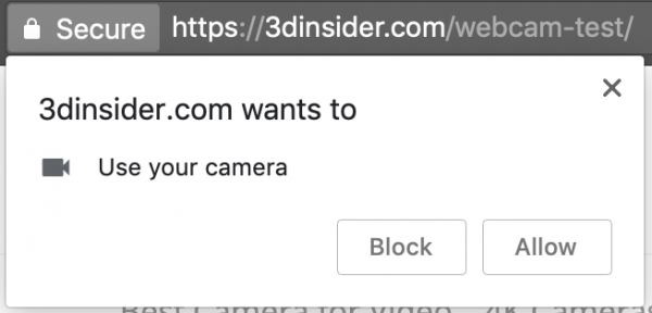 Webcam Test - Instantly check your webcam and see if it works - 3D Insider